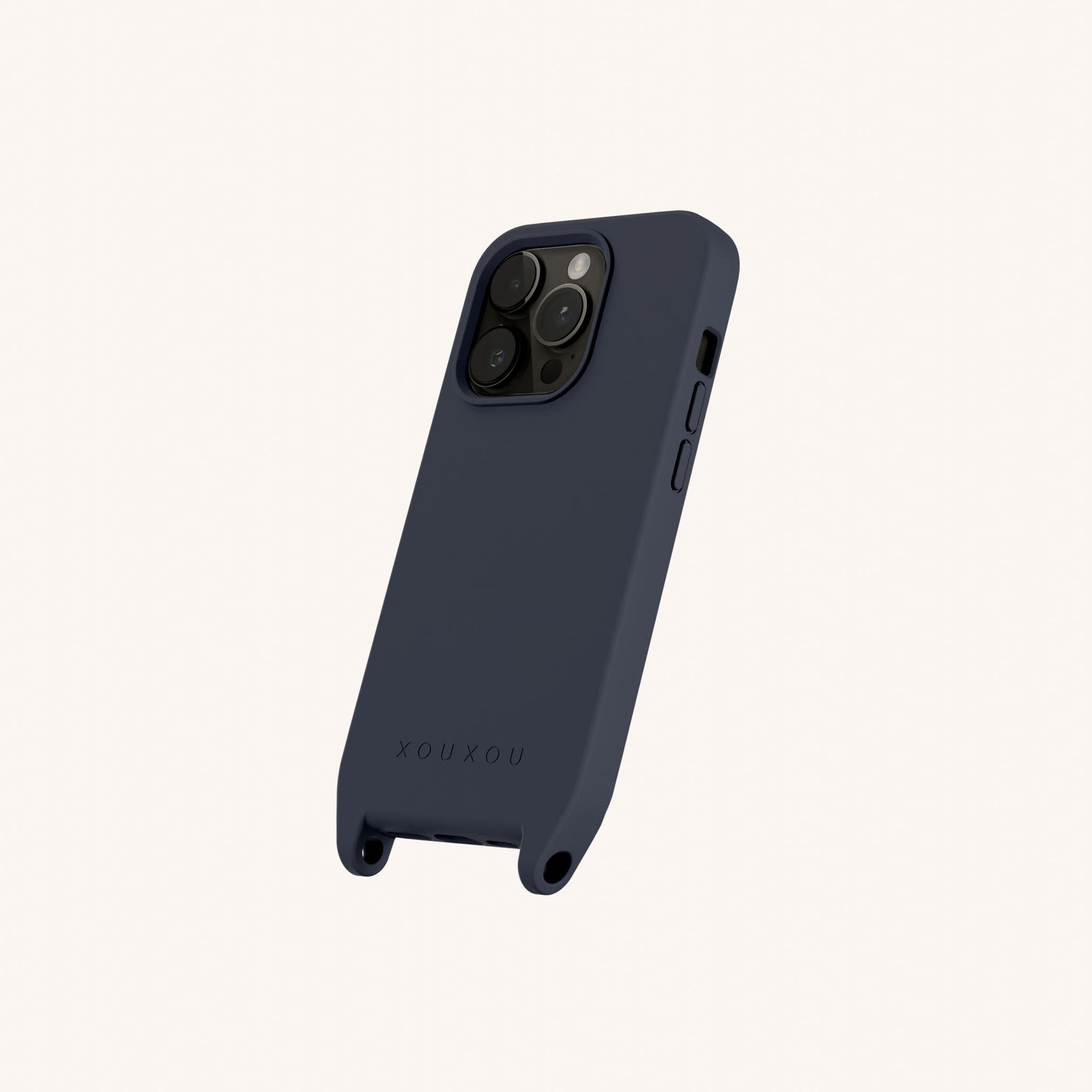 Phone Case with Eyelets in Midnight - XOUXOU®