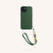 Coque téléphone avec œillets d'attache et Dragonne en Sage - XOUXOU®
