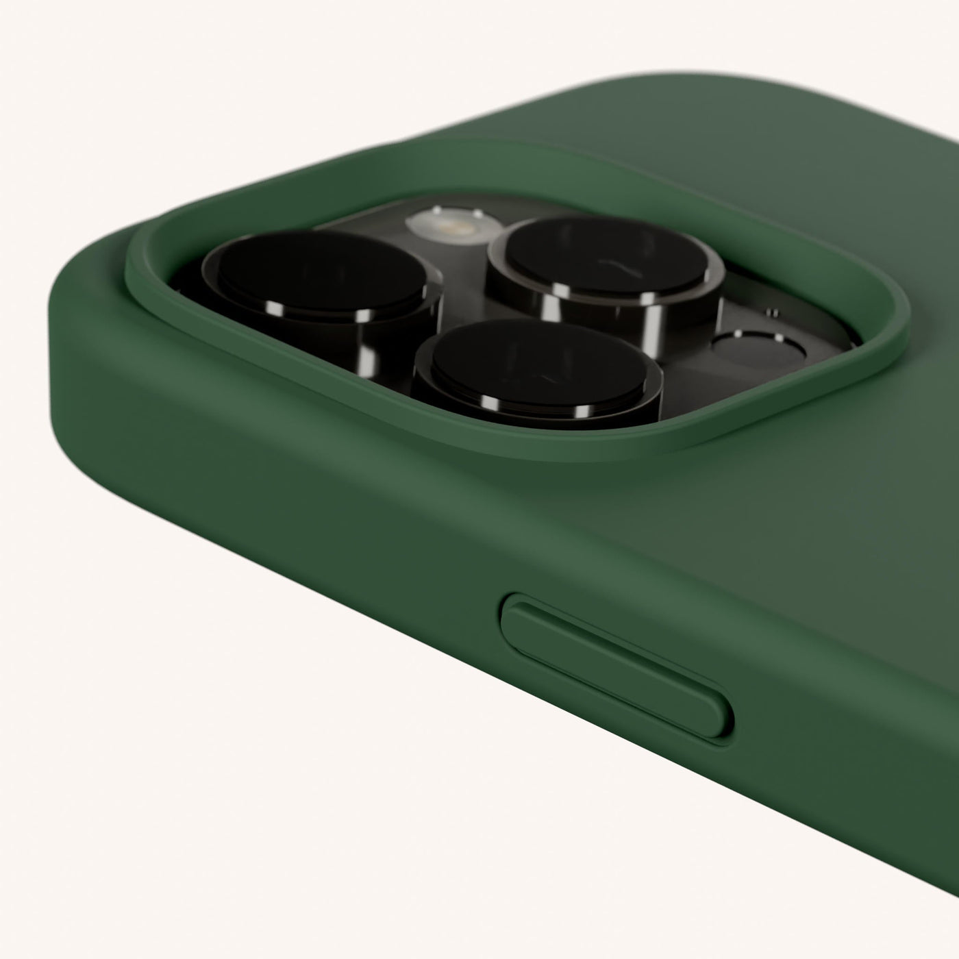 Phone Necklace with Carabiner Rope in Sage - XOUXOU®